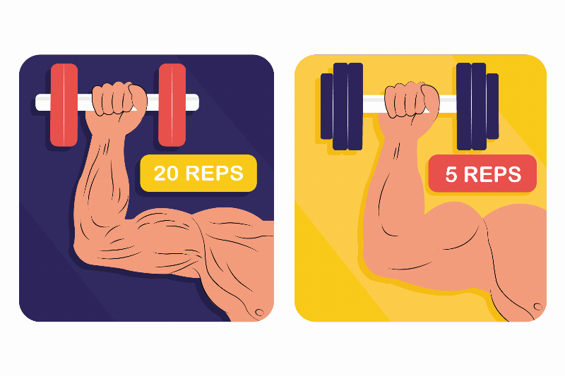 Low reps vs. high reps: Debunking common workout myths