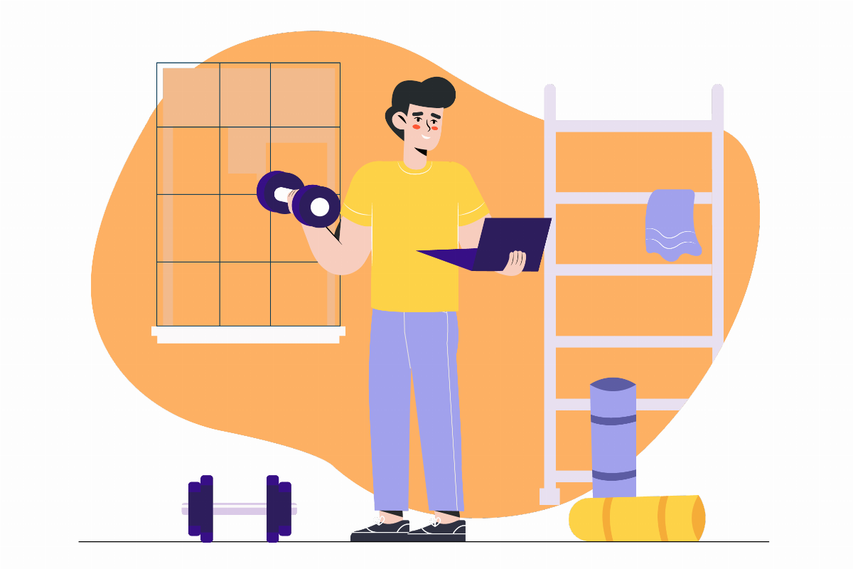 Muscle-building training for busy people (Benjamin's workout plan)